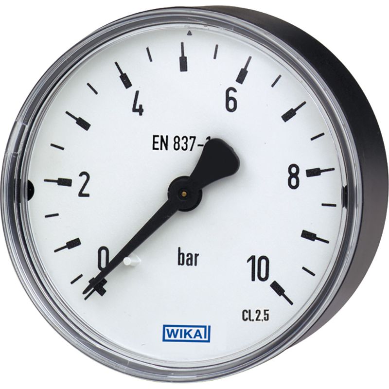 Pressure Gauge 0-160 psi & 0-11 bar, R 1/4 Inlet - TSB Engineering Ltd